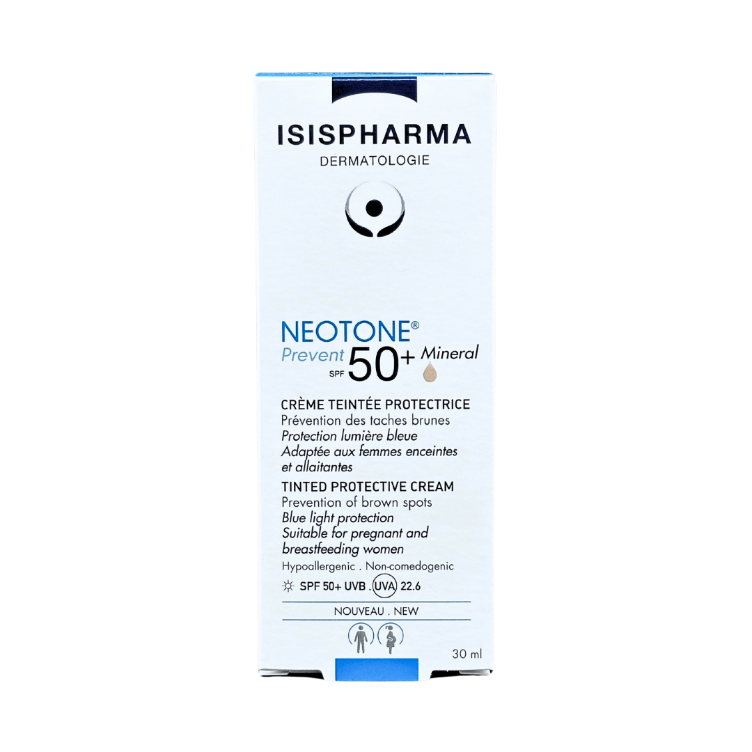 Isispharma Neotone Prevent 50 + Mineral - DermCenter Clínica Dermatológica.