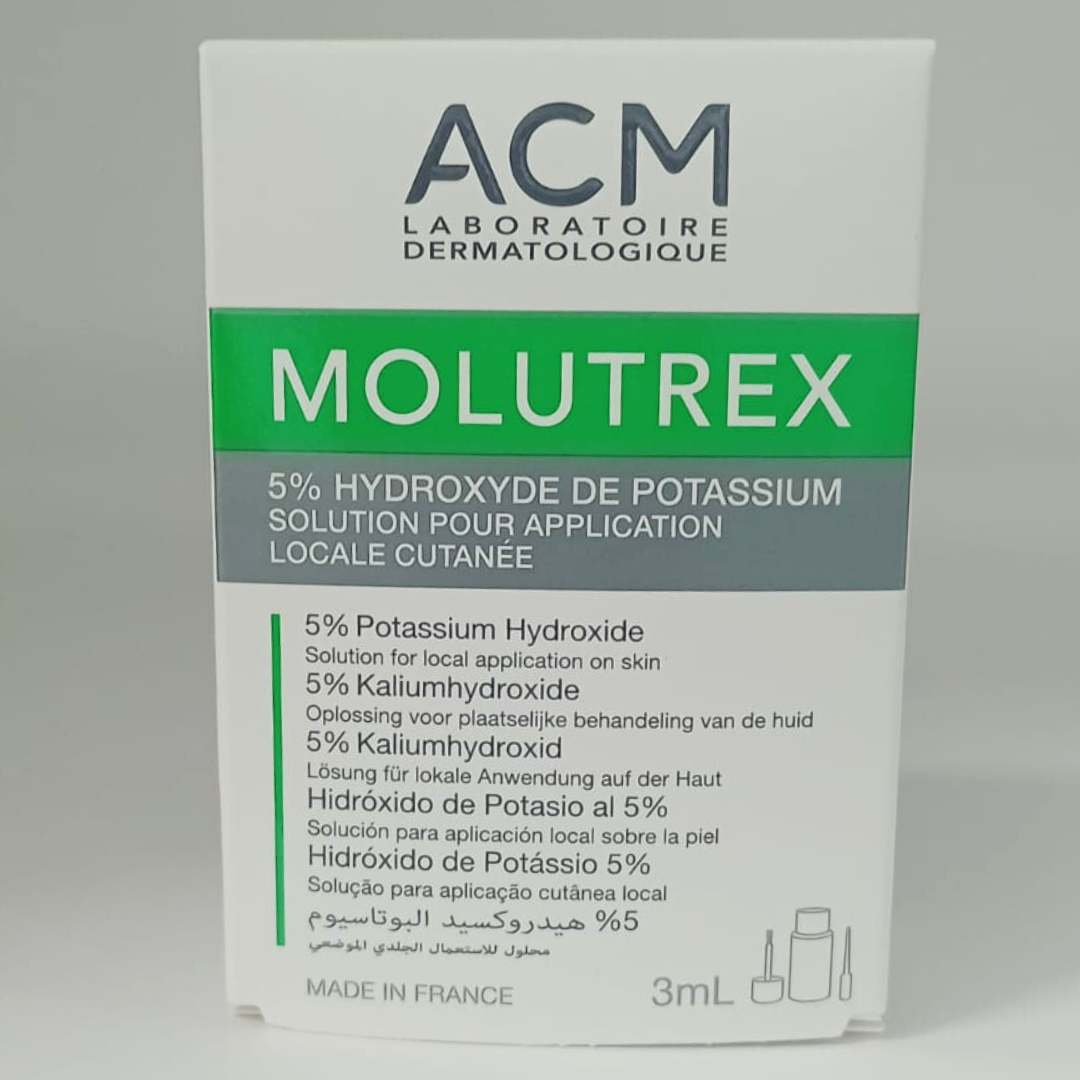 ACM Molutrex Hidrixido de Potasio al 5% 3 ml - DermCenter Clínica ...